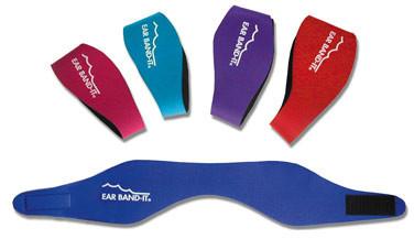 Earbandit Swimming Headband with Earplugs block water when swimming ...